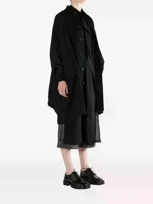 Yohji Yamamoto Buttoned Wool Coat