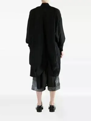 Yohji Yamamoto Buttoned Wool Coat