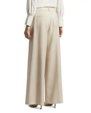 Peserico Wool Wide Leg Pants