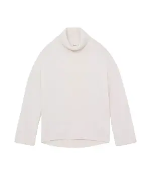 REISS Brooklyn Turtleneck Sweater - Cream