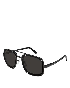 CARTIER Pilot Sunglasses, 58mm