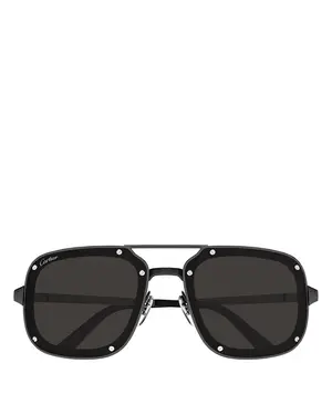 CARTIER Pilot Sunglasses, 58mm