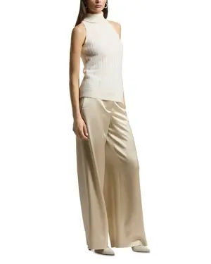 Peserico Turtleneck Sleeveless Knit Sweater