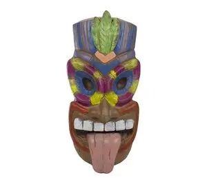 NORTHLIGHT Tiki Tongue Out Hanging Wall Dec Ration 16 - One-color