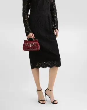 Dolce & Gabbana Sicily Handbag - Red