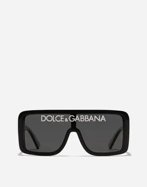 Dolce & Gabbana Logo Sunglasses - Black