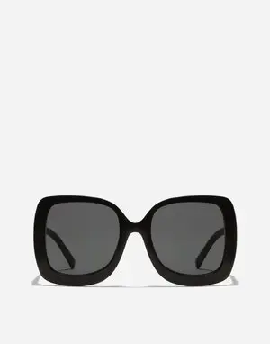 Dolce & Gabbana Sunglasses With Logo - Black