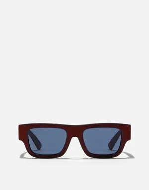 Dolce & Gabbana Logo Sunglasses - Red/blue