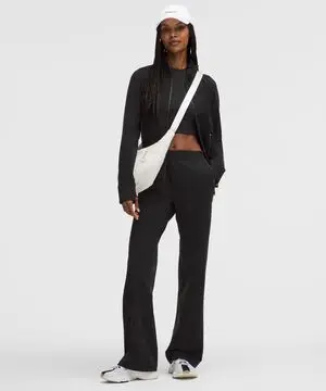 lululemon mid-rise track pants