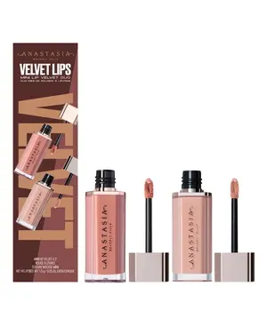 ANASTASIA BEVERLY HILLS 2-pc. Mini Velvet Lipstick Set - Softy + Peachy Nude