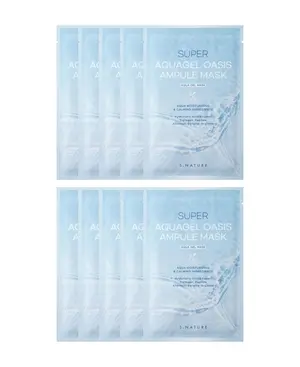 S. NATURE Super Aquagel Oasis Ampule Mask Set - No Color