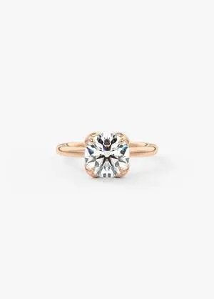 FRANK DARLING Round Diamond Engagement Ring - Yellow Gold