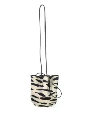 Ruslan Baginskiy Animal-print Drawstring Bucket Bag