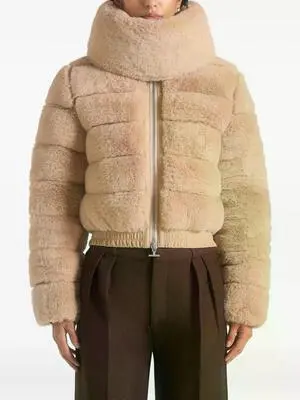 Manière De Voir Jacket With Detachable Scarf