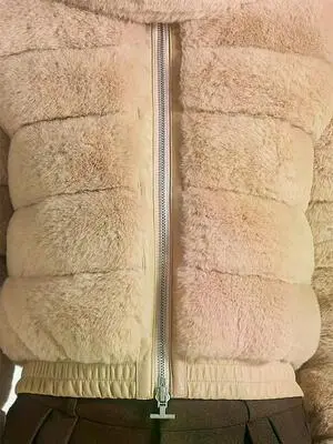 Manière De Voir Jacket With Detachable Scarf