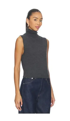 LESET James Sleeveless Turtleneck