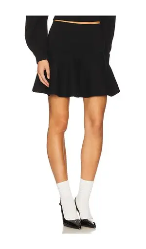 Steve Madden Rosina Mini Skirt - Black Onyx