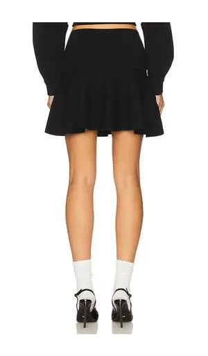 Steve Madden Rosina Mini Skirt - Black Onyx