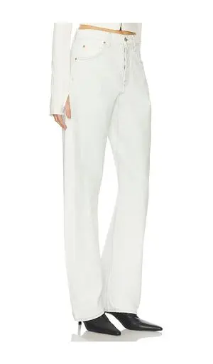 GRLFRND Noa Engineer Denim - White Cloud
