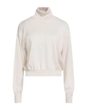 Herno Turtleneck In Virgin Wool - Cream