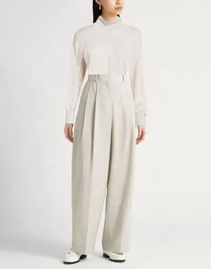 Herno Turtleneck In Virgin Wool - Cream