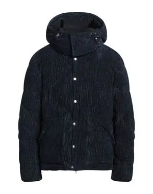 LARDINI Padded Corduroy Jacket Blue