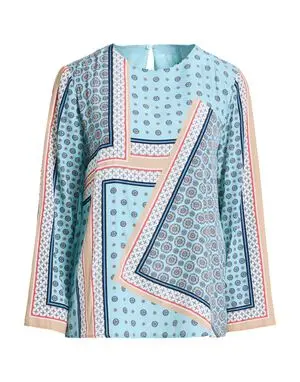 MARC CAIN Patterned Satin Top