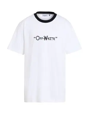 OFF-WHITE™ Off- T-shirt Size Cotton, Elastane