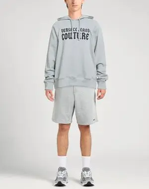 Versace Cotton-blend Fleece Sweatshirt - Grey