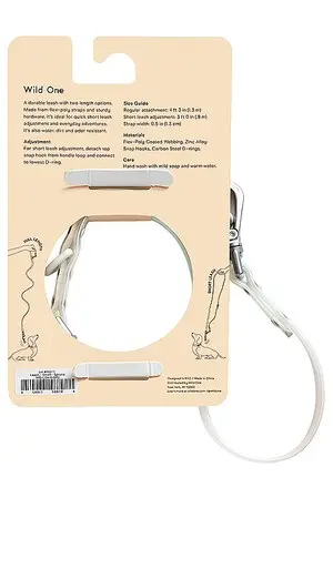 WILD ONE Leash In Beige