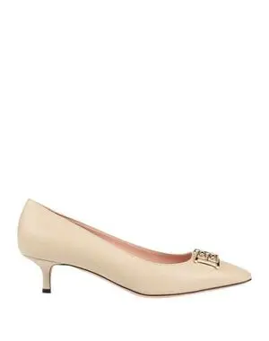 Bally Calfskin Pumps - Beige