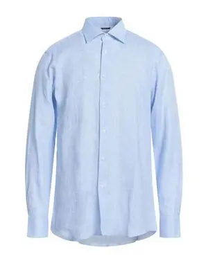 BERNA Shirt Size Linen - Blue