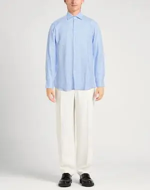 BERNA Shirt Size Linen - Blue