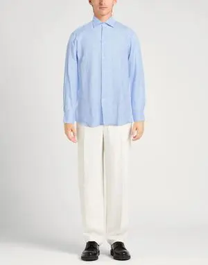 BERNA Shirt Size Linen - Blue