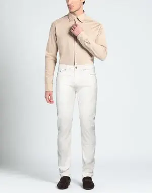BARMAS Tapered Leg Gabardine Pants