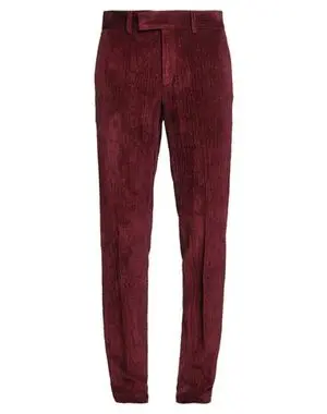LARDINI Tailored Corduroy Pants - Red