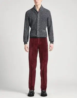 LARDINI Tailored Corduroy Pants - Red