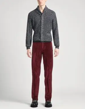 LARDINI Tailored Corduroy Pants - Red