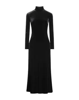 COMPAGNIA ITALIANA Flared Maxi Dress - Black