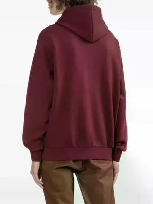CHOCOOLATE Bear-print Hoodie - Red