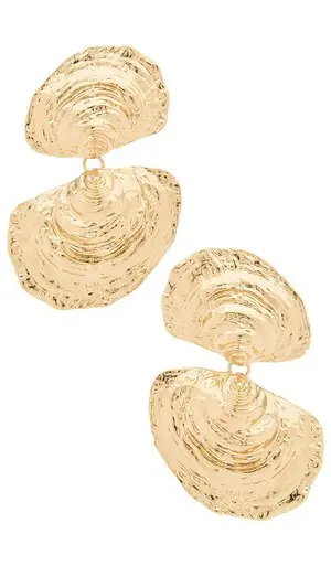 AMBER SCEATS Orson Drop Earrings - Gold