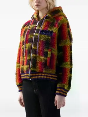 Gcds Check Hooded Jacket