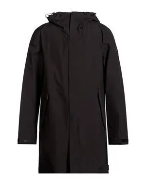 Peuterey Polyester Overcoat And Trench Coat - Black
