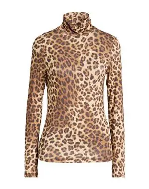 Leopard Turtlenecks