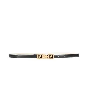 Versace Calfskin Belt - Black