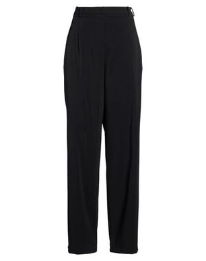 Patrizia Pepe Wide Leg Trousers - Black