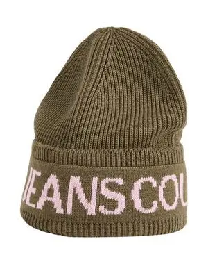 Versace Beanie Intarsia-knit - Green