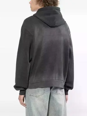 Izzue Embroidered Zip-up Hoodie