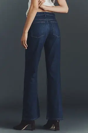 REFORMATION Stretch Mid-rise Bootcut Jeans