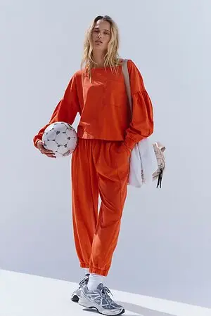 Women's Orange Suits